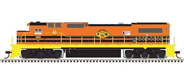 Atlas - GE DASH 8-40C w/Front & Rear Ditch Lights - ESU LokSound & DCC ...