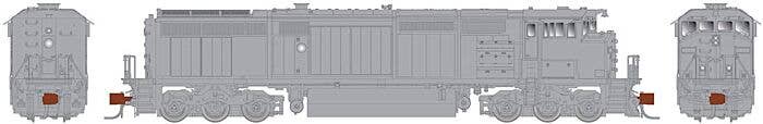 Rapido - GE Dash 8-40CM - Standard DC - CN Version, Undecorated - 606 ...