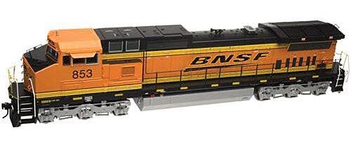 Atlas O - GE Dash 8-40CW - 2-Rail - Standard DC - Master(R) - BNSF Railway #853 (orange, black ...