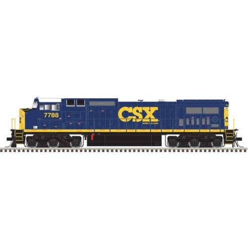 Atlas - GE Dash 8-40CW - LokSound and DCC - Master(R) Gold - CSX #7788 (YN3, blue, yellow, black ...