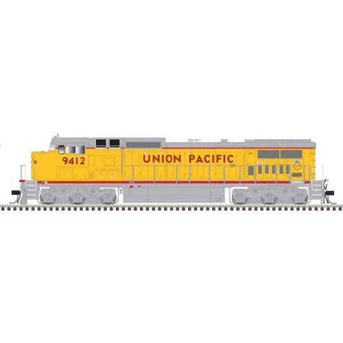 Atlas - GE Dash 8-40CW - LokSound and DCC - Master(R) Gold - Union Pacific #9412 (Armour Yellow ...