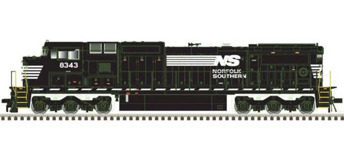 Atlas - GE Dash 8-40CW - LokSound and DCC - Master(R) Gold - Norfolk ...