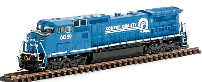 Atlas - GE Dash 8-40CW - Standard DC - Master(R) - Conrail #6059 (blue, white, Quality Logo ...