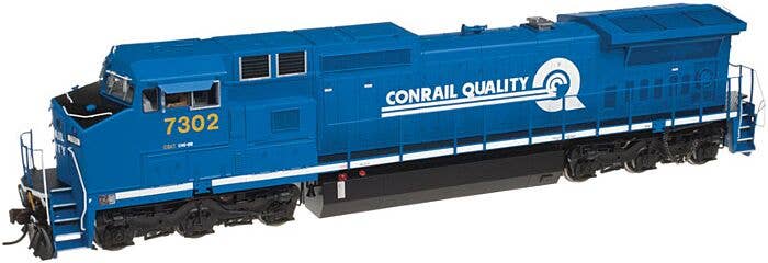 Atlas - GE Dash 8-40CW - Standard DC - Master(R) - CSX #7302 (ex-Conrail Patch, blue, white ...