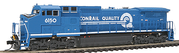 Atlas - GE Dash 8-40CW - Standard DC - Master(R) - Conrail #6150 (blue, Quality Logo) - 150-51903