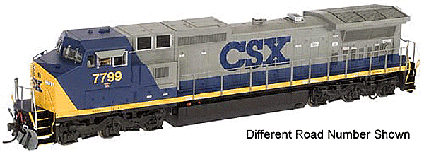 Atlas - GE Dash 8-40CW - Standard DC - Master(R) - CSX Transportation ...