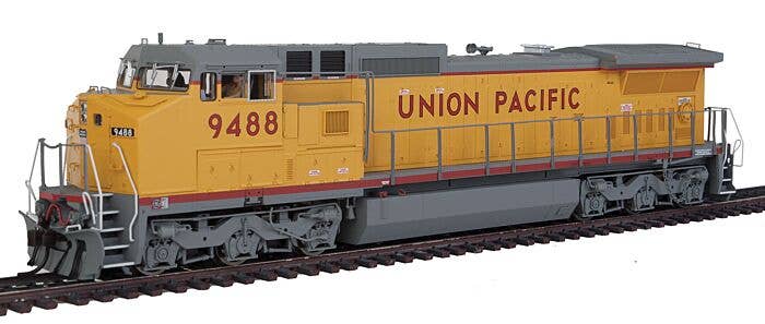 Atlas - GE Dash 8-40CW - Standard DC - Master(R) Silver - Union Pacific #9488 (Armour Yellow ...