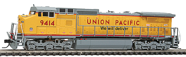 Atlas - GE Dash 8-40CW w/DCC - Master(R) - Union Pacific #9414 (yellow ...