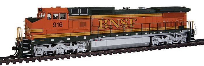 Atlas - GE Dash 8-40CW w/Sound & DCC - Master(R) Gold - Burlington Northern Santa Fe #916 ...