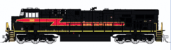 Fox Valley - GE ES44AC Diesel - Standard DC - Iowa Interstate #504 ...