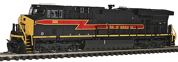 Fox Valley - GE ES44AC Diesel - Standard DC - Iowa Interstate #509 ...