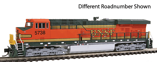 Fox Valley - GE ES44AC Diesel w/4-Window Cab, Low Rear Headlight & Hi ...