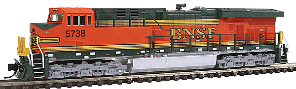 Fox Valley - GE ES44AC Diesel w/4-Window Cab, Low Rear Headlight & Hi ...