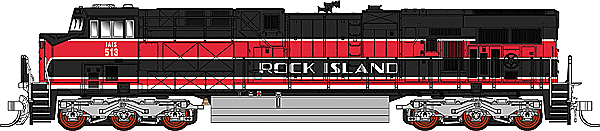 Fox Valley - GE ES44AC Diesel w/4-Window Cab, Low Rear Headlight ...