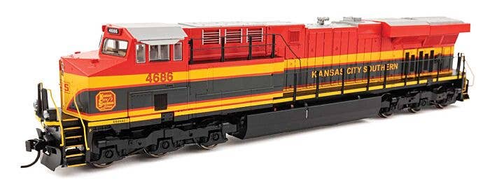 Walthers - GE ES44AC Evolution Series GEVO - ESU Sound & DCC - Kansas City Southern #4686 - 910 ...