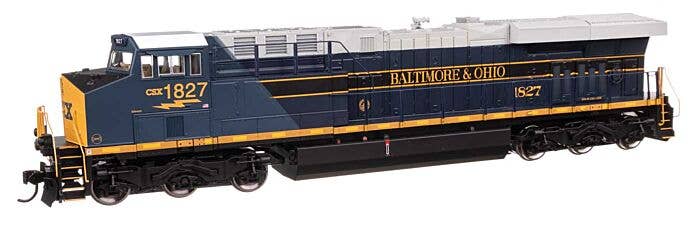 Walthers - GE ES44AC Evolution Series GEVO - Standard DC - CSX #1827 (Baltimore & Ohio Heritage ...