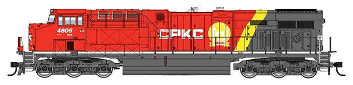 Walthers - GE ES44AC Evolution Series GEVO - Standard DC - Canadian Pacific Kansas City Ltd. KCS ...
