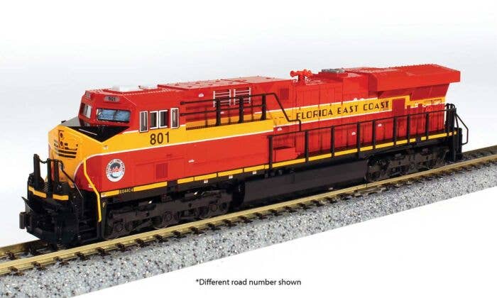 Kato - GE ES44AC GEVO - ESU LokSound & DCC - Florida East Coast #805 ...