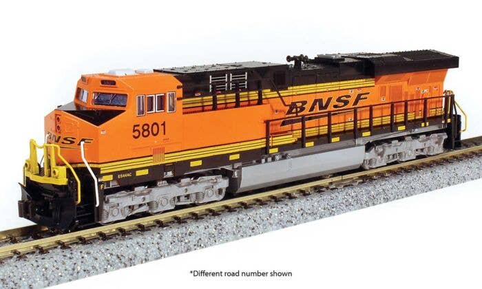 Kato - GE ES44AC GEVO - ESU LokSound & DCC - BNSF Railway #5953 (orange ...