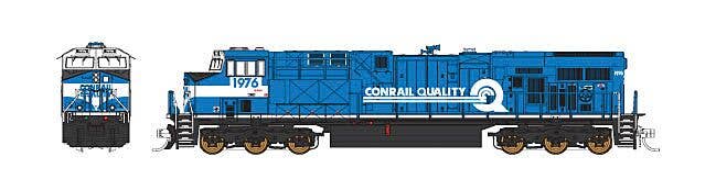 Fox Valley - GE ES44AC GEVO - Standard DC - Conrail (Fantasy Heritage ...