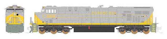 Fox Valley - GE ES44AC GEVO - Standard DC - Clinchfield (Fantasy ...