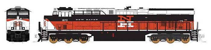 Fox Valley - GE ES44AC GEVO - Standard DC - New Haven (Fantasy Heritage ...