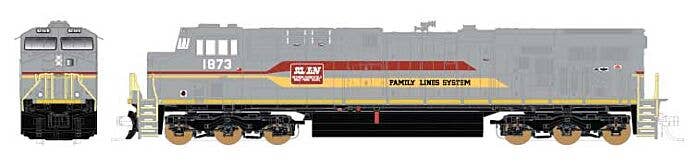 Fox Valley - GE ES44AC GEVO - Standard DC - Family Lines (Fantasy ...