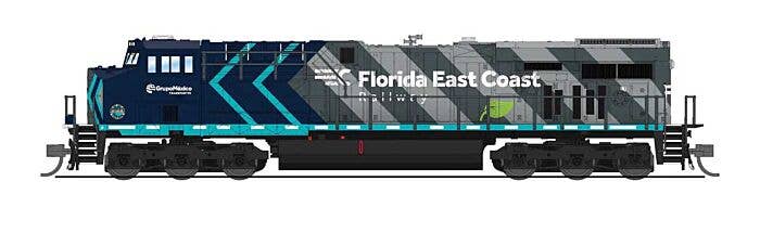 BLI - GE ES44AC GEVO - Standard DC - Stealth - Florida East Coast #810 ...