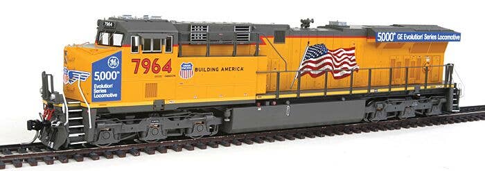 Intermount - GE ES44AC GEVO w/LokSound & DCC - Union Pacific #7964 (Armour Yellow, gray, blue ...