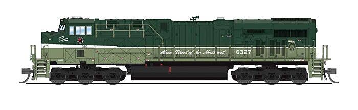 BLI - GE ES44AC - Sound & DCC - Paragon4(TM) - Northern Pacific #6327 ...