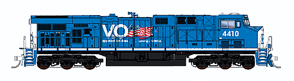 Fox Valley - GE ES44AC - Standard DC - Virginian & Ohio #4410 (blue ...
