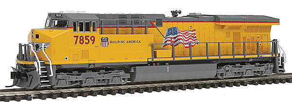 Fox Valley - GE ES44AC w/4-Window Cab, Low Rear Headlight & Hi-Ad ...