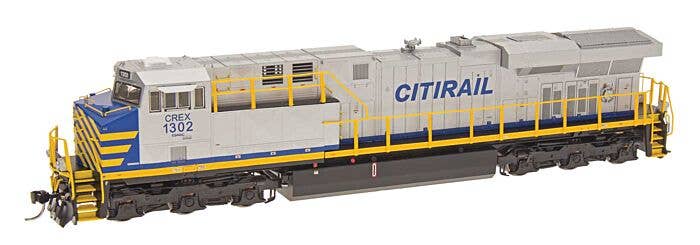 Intermount - GE ES44AC w/DCC - Citirail (gray, blue, yellow) - 85-49745