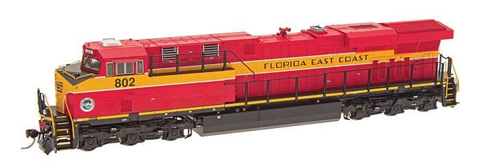 Intermount - GE ES44AC w/DCC - Florida East Coast (red, yellow) - 85-49746