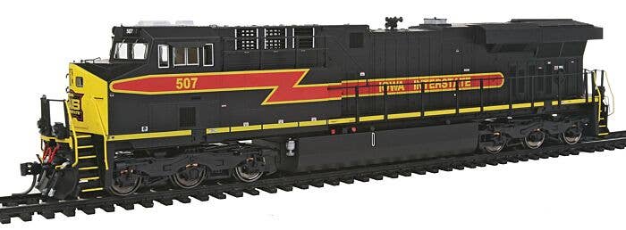 Intermount - GE ES44AC w/LokSound & DCC - Iowa Interstate (black, red ...