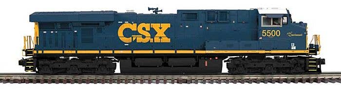Atlas O - GE ES44DC - 2-Rail - Sound and DCC - Premier - CSX #5500 Spirit of Cincinnati (blue ...