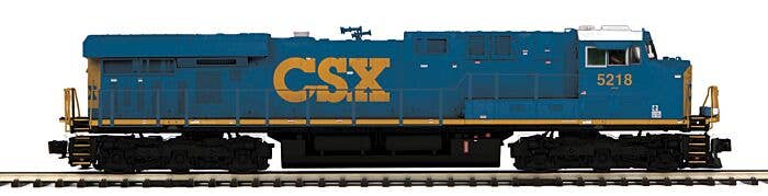 MTH - GE ES44DC - 3-Rail with Proto-Sound 3.0 (Hi-Rail Wheels) - Premier - CSX 5218 - 507-20211201