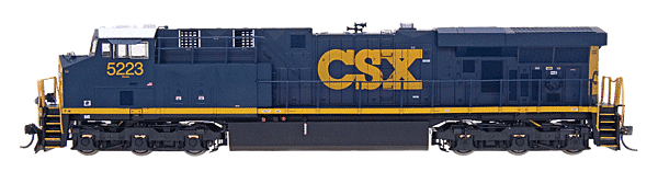 Intermount - GE ES44DC w/DCC - CSX (Dark Future, blue, yellow) - 85-49722