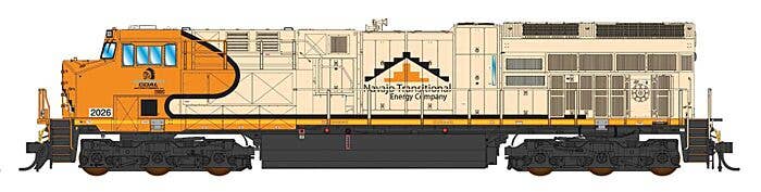 Intermount - GE ET44C4 Tier 4 - LokSound & DCC - Navajo Mine Railroad ...