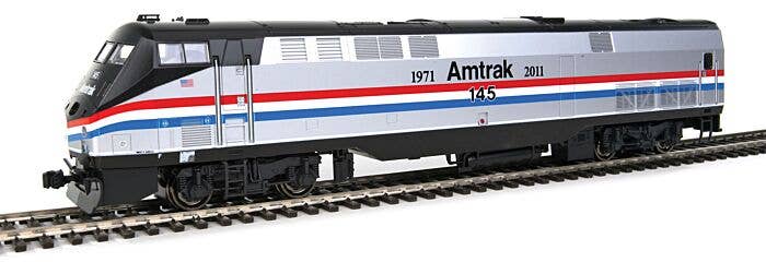 Kato - GE P42 Genesis w/ESU LokSound & DCC - Amtrak #184 (40th Anniversary Phase IV; silver ...