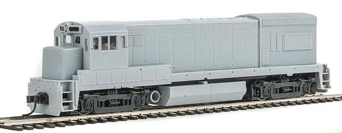 Atlas - GE U23B Low Nose - Standard DC - Master(R) Silver - Undecorated w/AAR Trucks, No Low ...