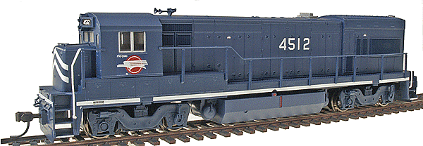 Atlas - GE U23B - Standard DC - Missouri Pacific #4512 (1980s blue ...