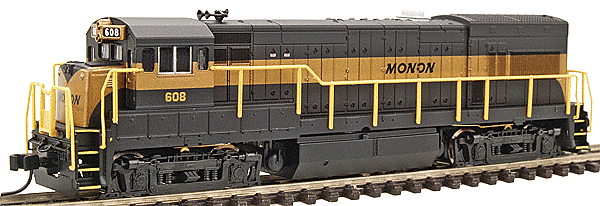 Atlas - GE U23B - Standard DC - Master(R) - Monon #608 (black, gold ...