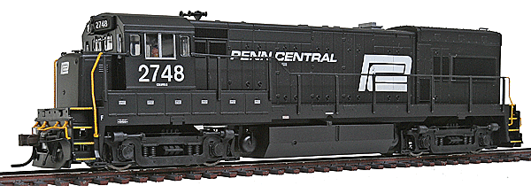 Atlas - GE U23B w/Low Nose w/Sound & DCC - Master(R) Gold - Penn Central #2748 - 150-10000857