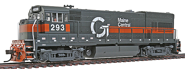 Atlas - GE U23B w/Short Hood - Standard DC - Master(R) Silver - Guilford (Maine Central) #293 w ...