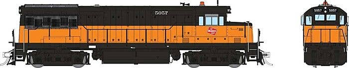 Rapido - GE U25B Low Hood - Sound and DCC - Milwaukee Road #5057 (orange, black, TMR Logo) - 606 ...