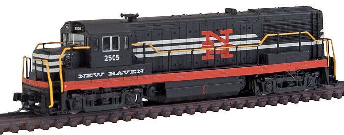 Atlas - GE U25B Phase 2b w/DCC - Master - New Haven #2505 (black, orange, white) - 150-40000600