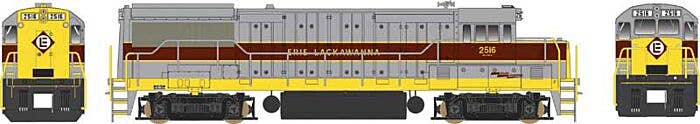 Bowser - GE U25B w/LokSound & DCC - Executive Line - Erie Lackawanna ...