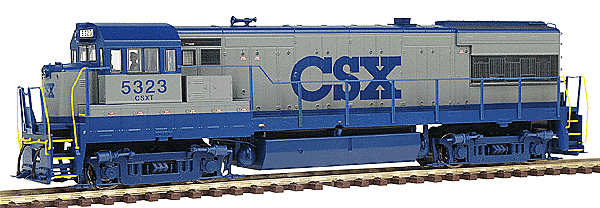 Life-Like - GE U28B - Standard DC - PROTO 2000(R) - CSX Transportation #5323 (blue & gray) - 433 ...