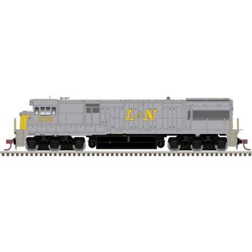Atlas - GE U28C - LokSound and DCC - Master(R) Gold - Louisville & Nashville #1533 (gray, yellow ...